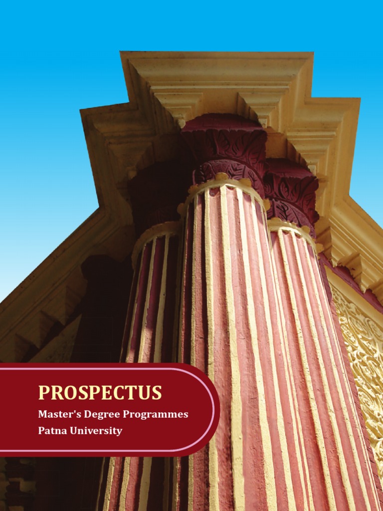 Patna University Prospectus 2019 | PDF | Bachelor Of Science | Bachelor Of Arts