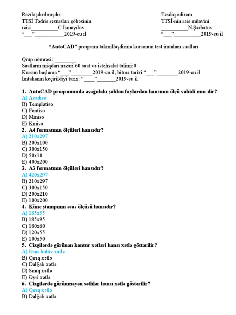 AutoCAD 100 Yeni 2019 | PDF