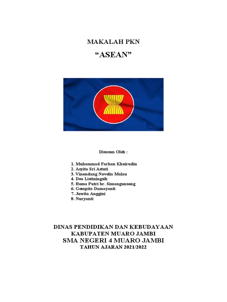 Makalah Tentang Asean | PDF