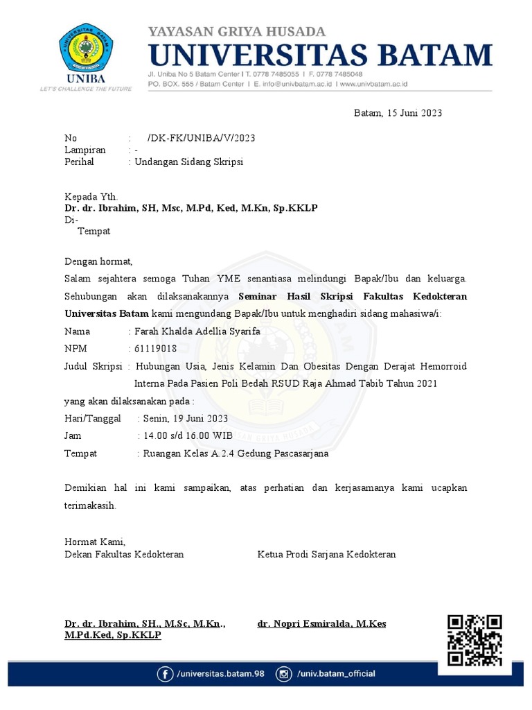 Undangan Semhas | PDF | Pengembangan Diri | Kesehatan Holistik