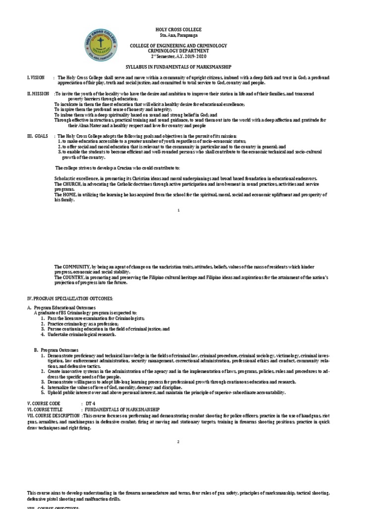 DT4 Fundamentals of Marksmanship | PDF | Firearms | Shooting