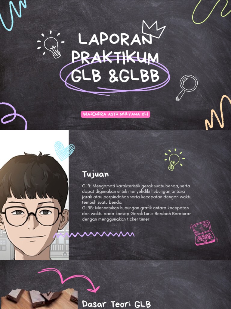 LAPORAN PRAKTIKUM GLB & GLBB Wajendra XI-I | PDF