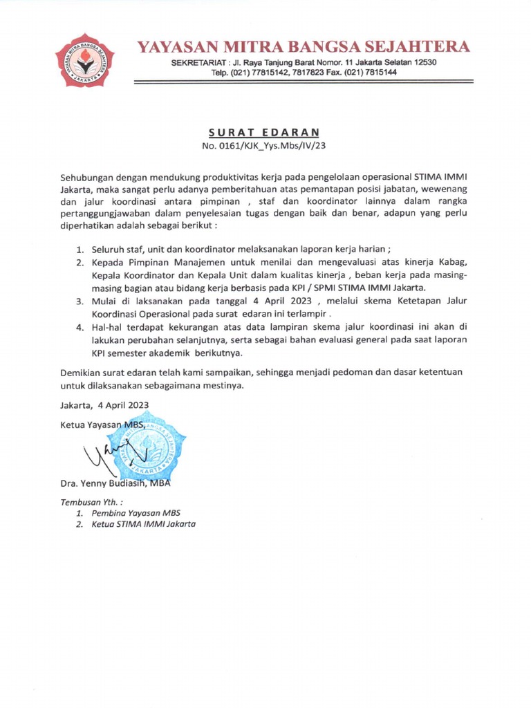 SURAT EDARAN (2) (2) | PDF