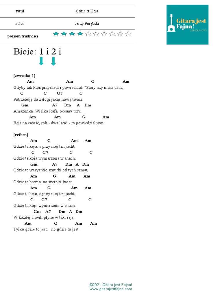 Gdzie Ta Keja | PDF