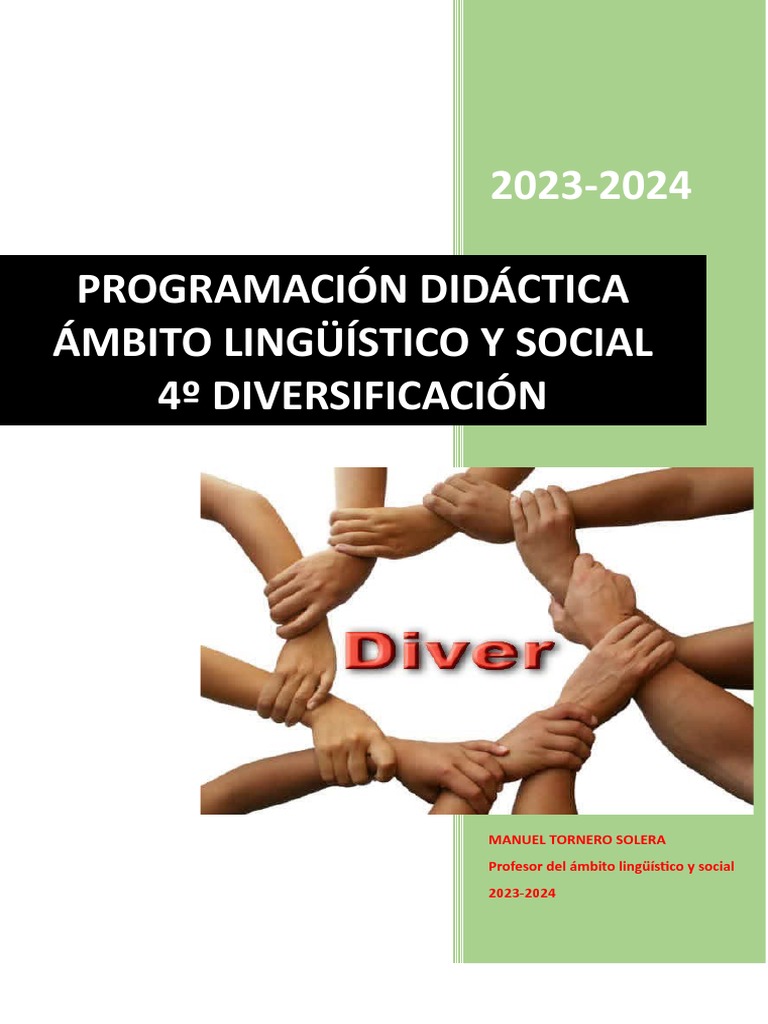 Prgramación Als 4º Diver 2023-2024 | PDF | Plan de estudios | Evaluación