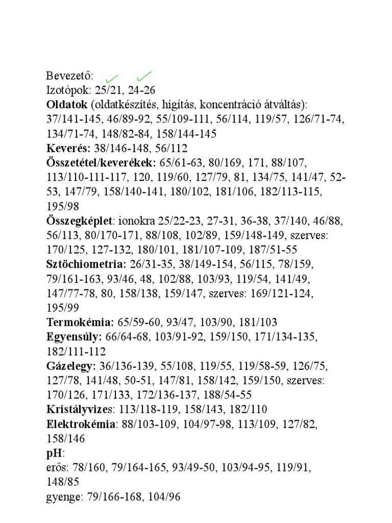 Villányi Feladatok | PDF