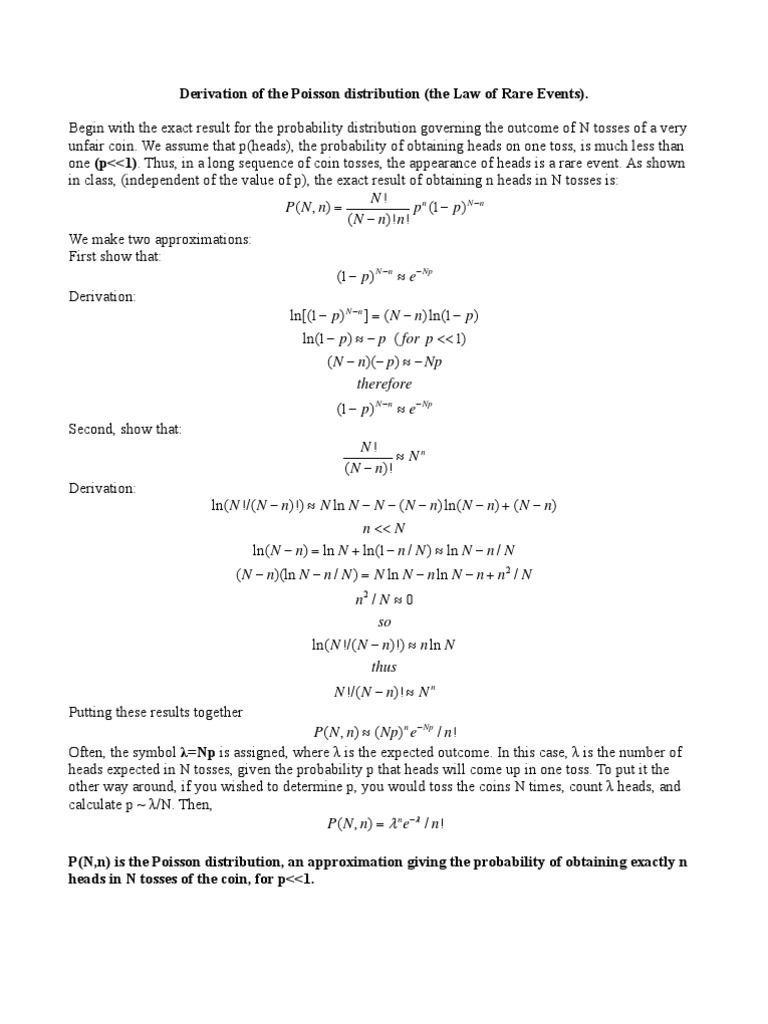Poisson Distribution | PDF | Poisson Distribution | Teaching Mathematics