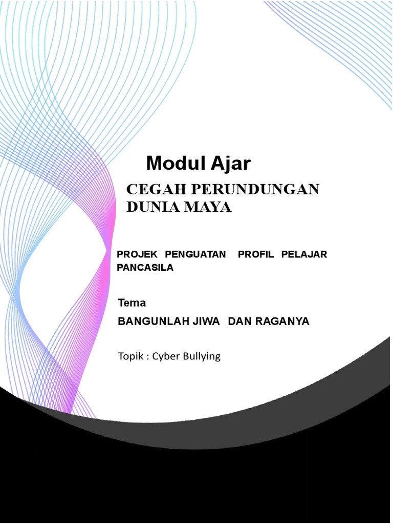 Modul Ajar P5 Bangunlah Jiwa Dan Raganya | PDF