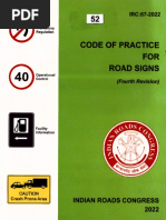 IRC 73-2023 Geometric Design Standards For Non-Urban (Rural) Roads | PDF