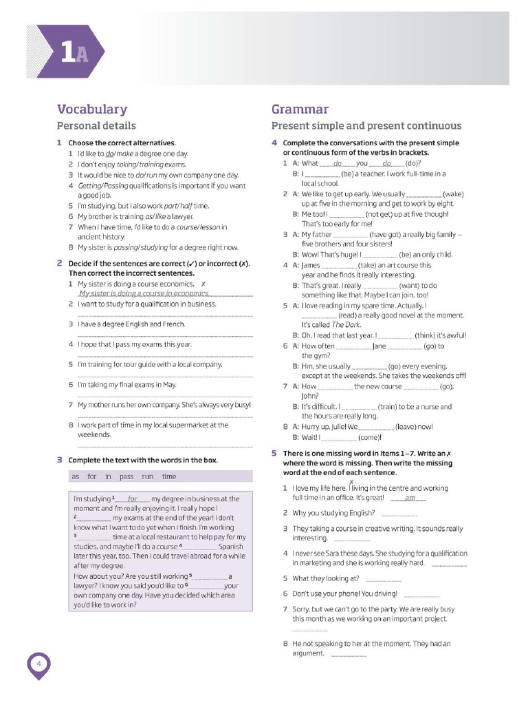 Cwiczenie Roadmap - WB - B1 - Unit1 | PDF