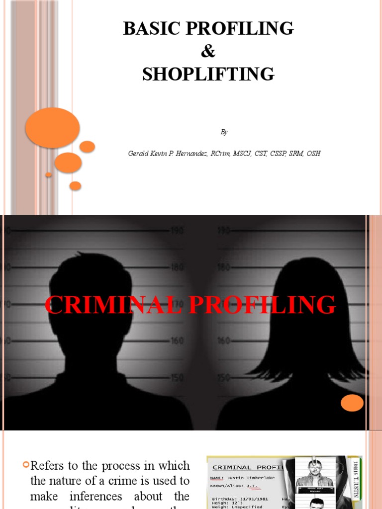 Shoplifting | PDF | Offender Profiling | Theft