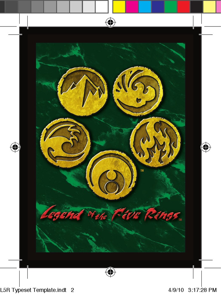 Legend of The Five Rings Second City Boxed Set Technique Cards | PDF ...