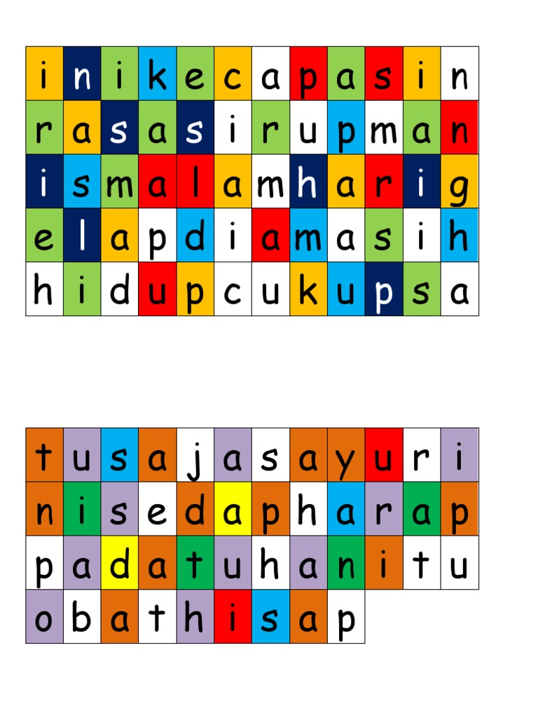 Merangkai Huruf | PDF