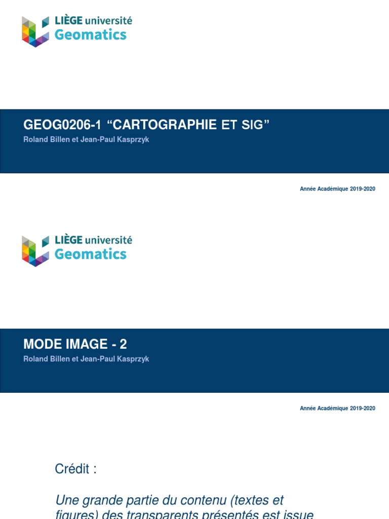 6 Carto Sig 2020 Raster2 | PDF | Image numérique | Modèle de couleur en RVB