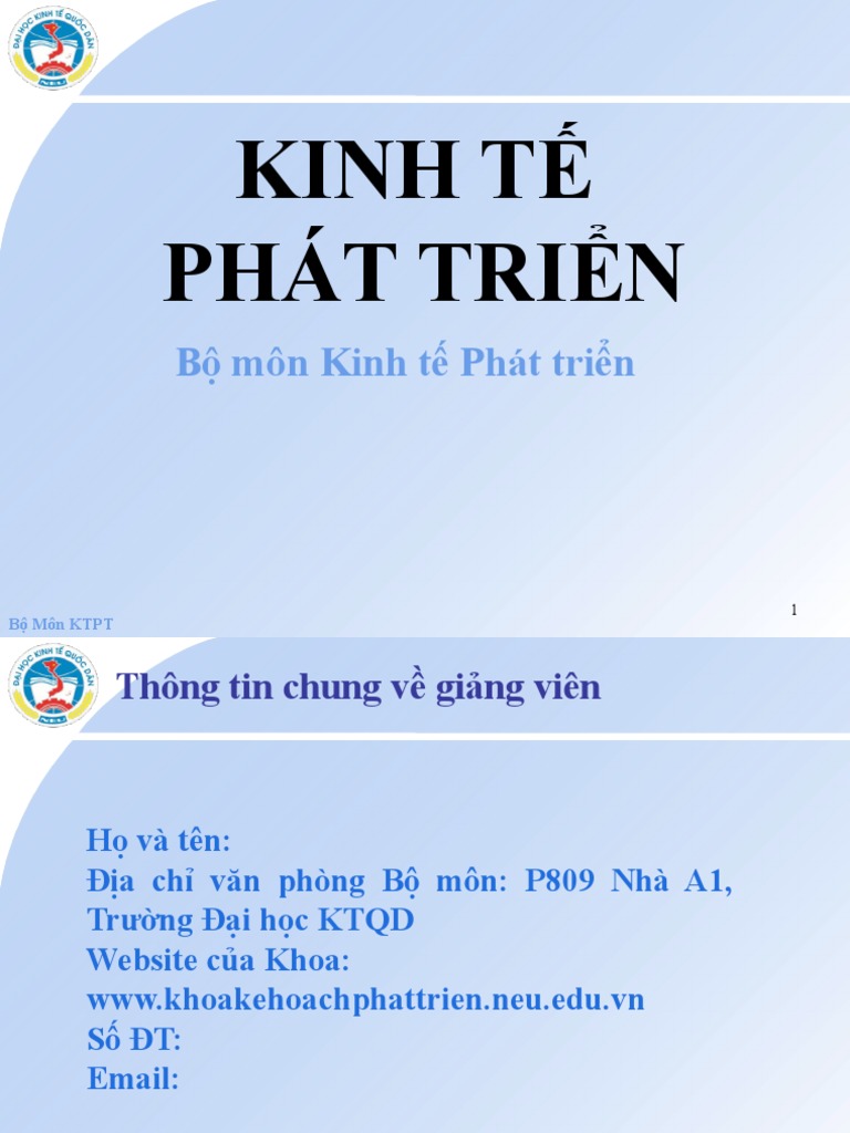 Bai Giang KTPT - SV 2023 | PDF