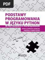 Karta Pracy Wprowadzenie Do Programowania W Jezyku Python - KL - 8 | PDF