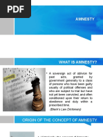 Chapter 5 - Amnesty | PDF | Pardon | Amnesty