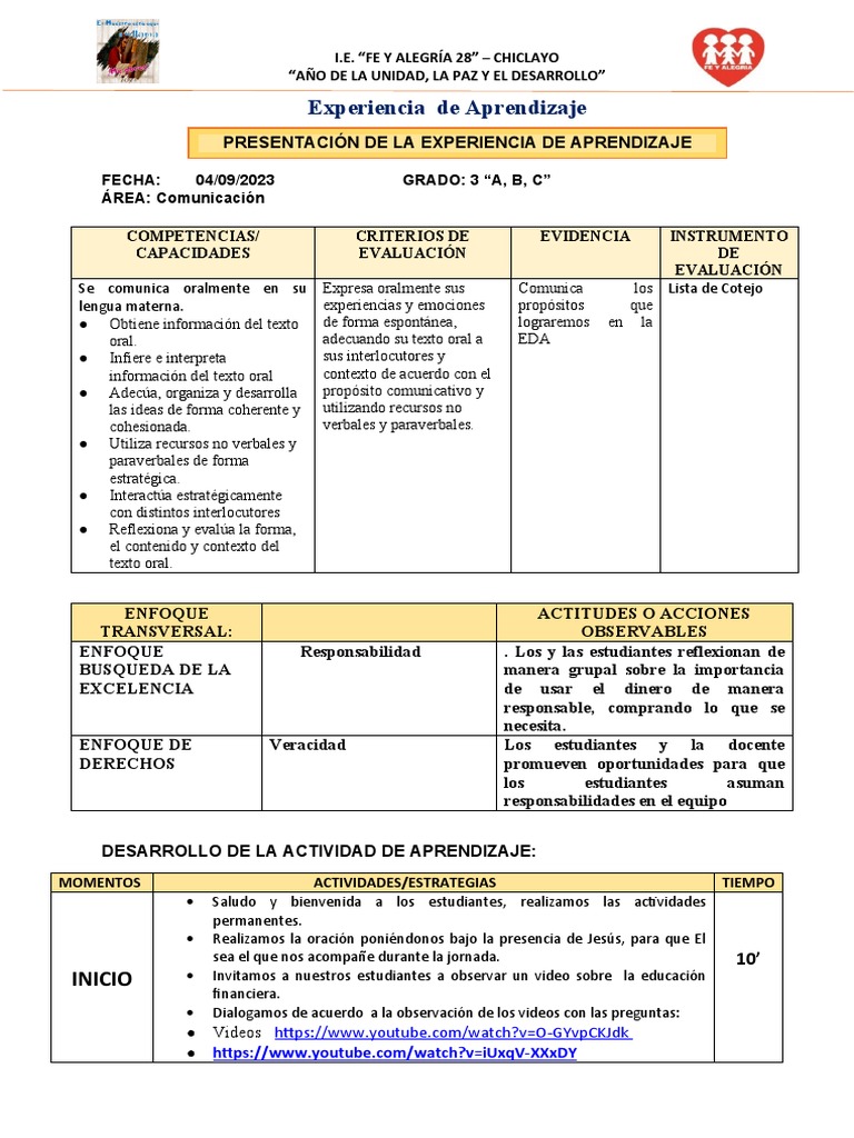 Actividad 1 Presentación de La EDA | PDF | Evaluación | Aprendizaje