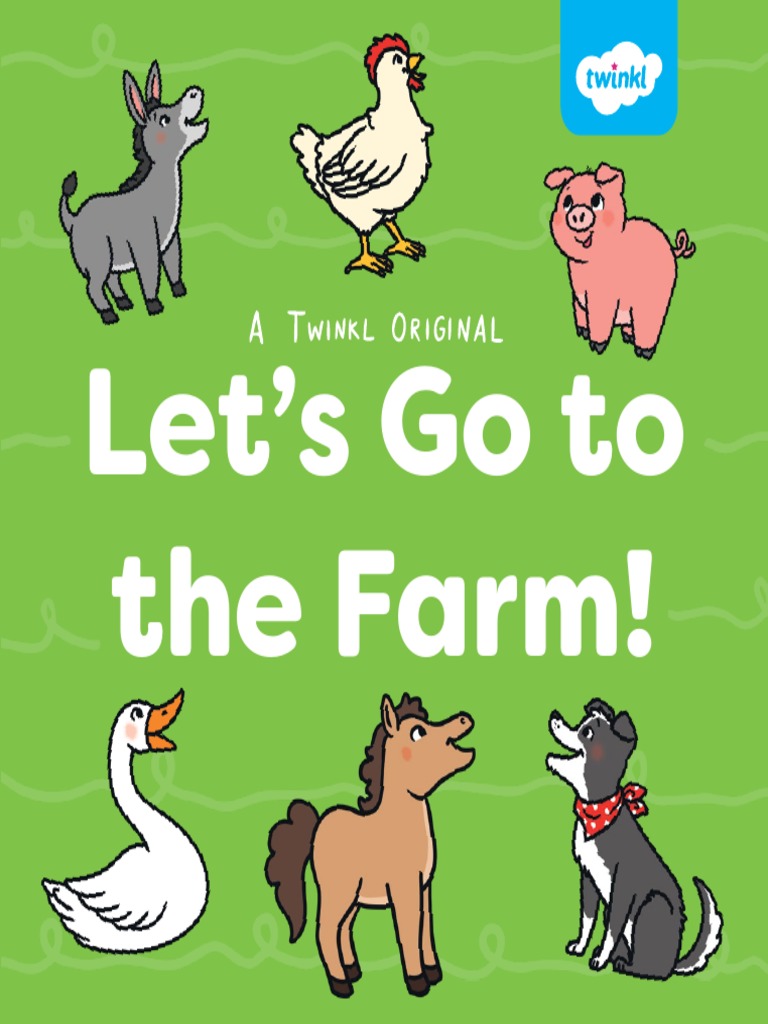Lets Go To The Farm Baby Book | PDF