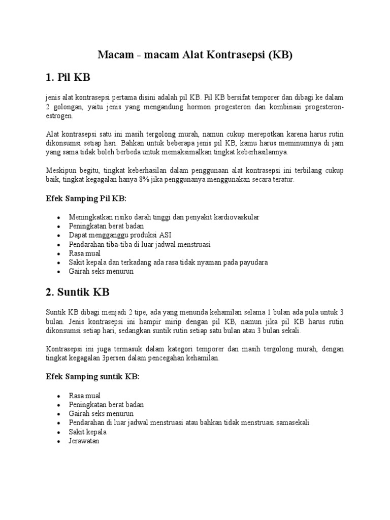 Materi KB | PDF | Kesehatan Holistik | Sains & Matematika