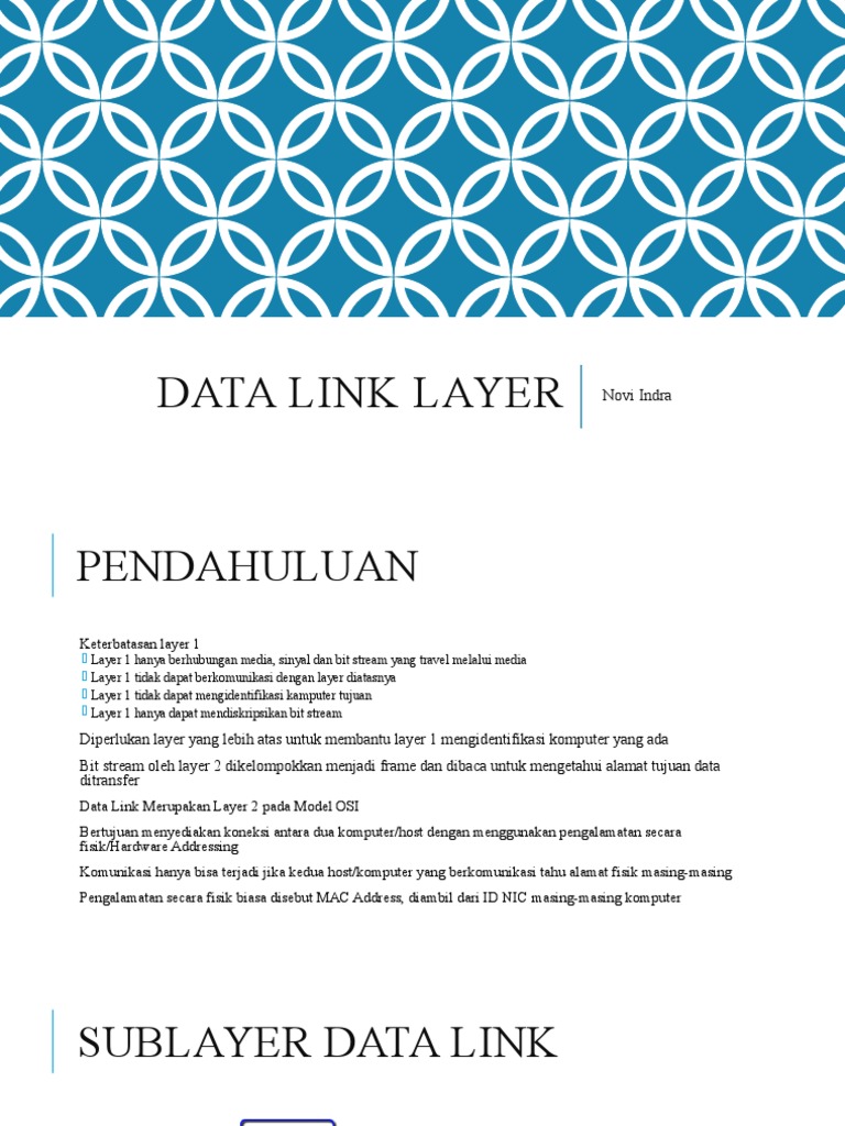 Modul 9 - Data Link Layer | PDF