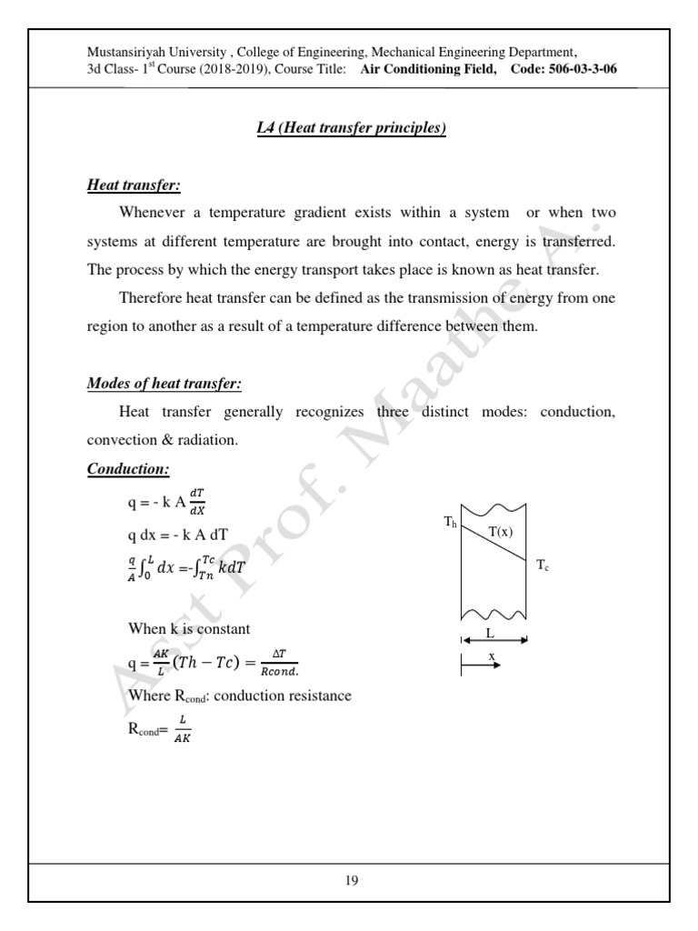 Heat Transfer Principles Pdf