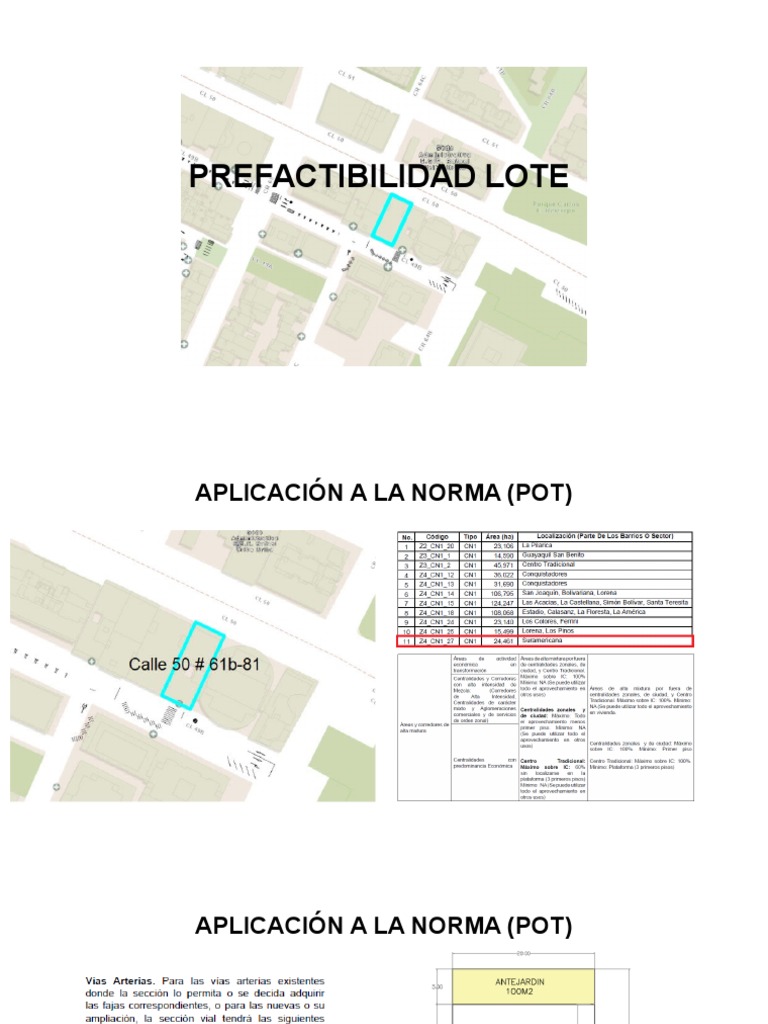 Prefactibilidad Lote | PDF | Edificios y estructuras