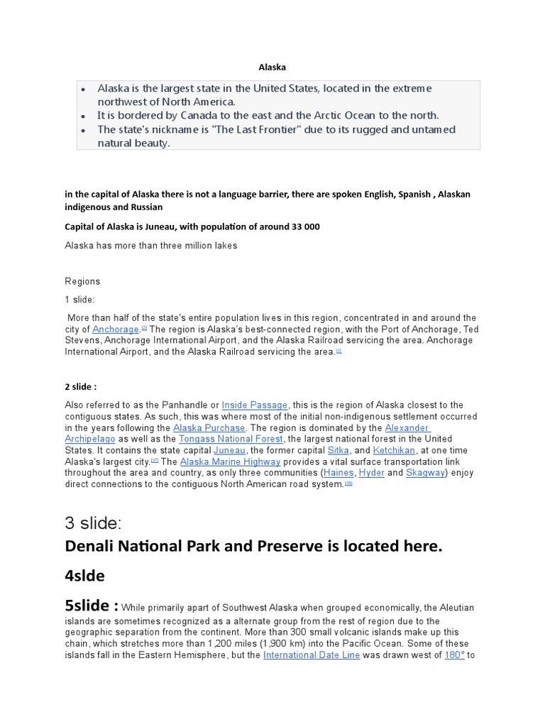 Alska Conspeck | Download Free PDF | Alaska