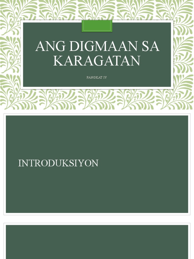 Ang Digmaan Sa Karagatan | PDF