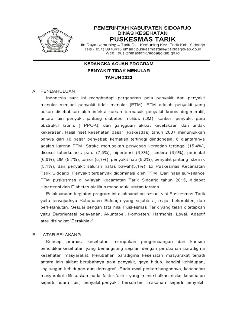 Kak PTM 2023 Fix | PDF