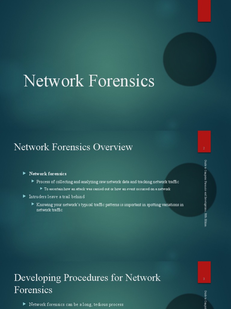 Network Forensics | PDF | Computer Forensics | Computer Network