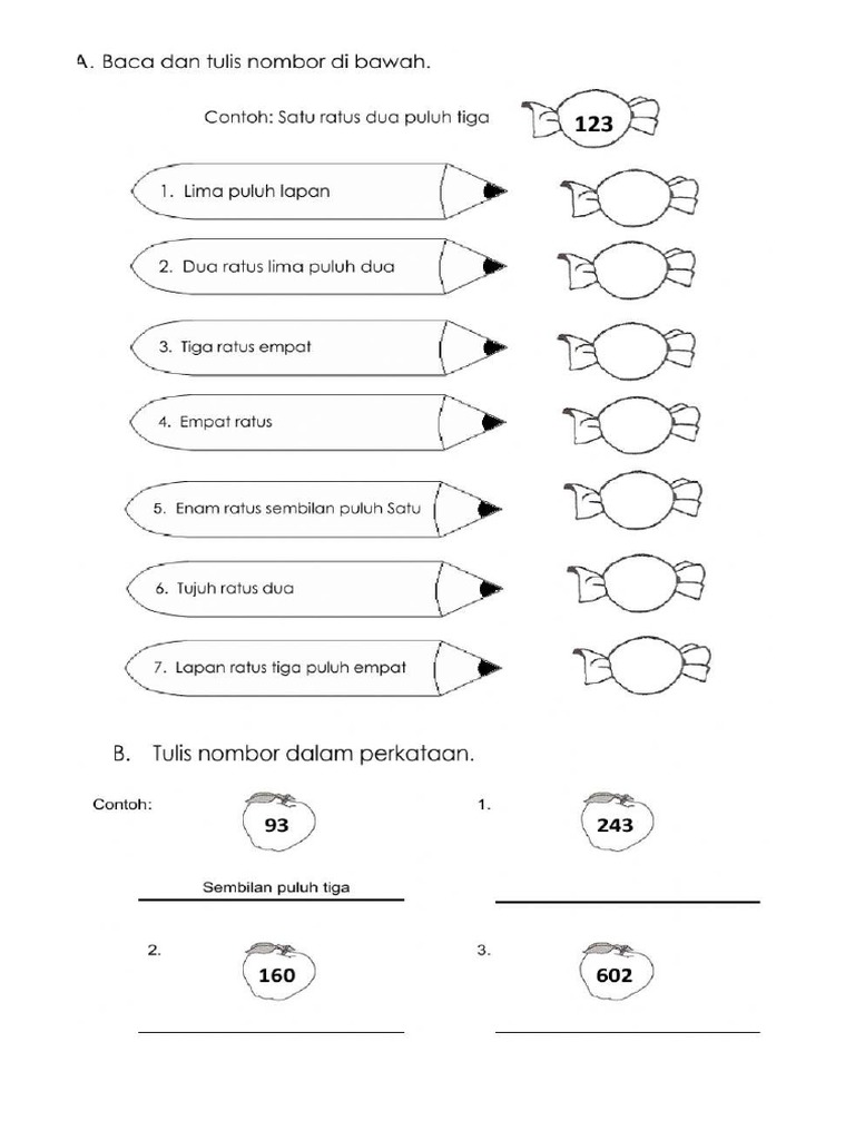 Soalan Matematik Tahun 4 Pendidikan Khas | PDF