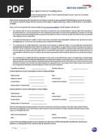 Unaccompanied Minor Form | PDF