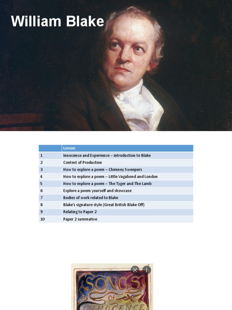 Blake | PDF | William Blake | Poetry
