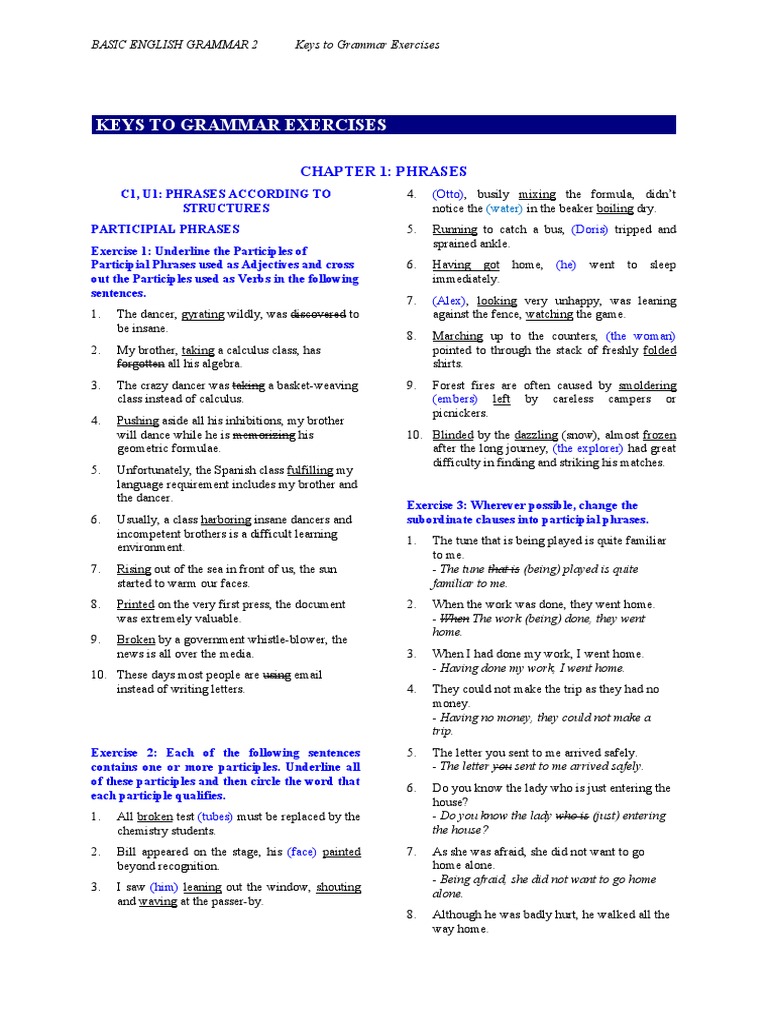 Npcb2 Keys | Download Free PDF | Adverb | Cognitive Science