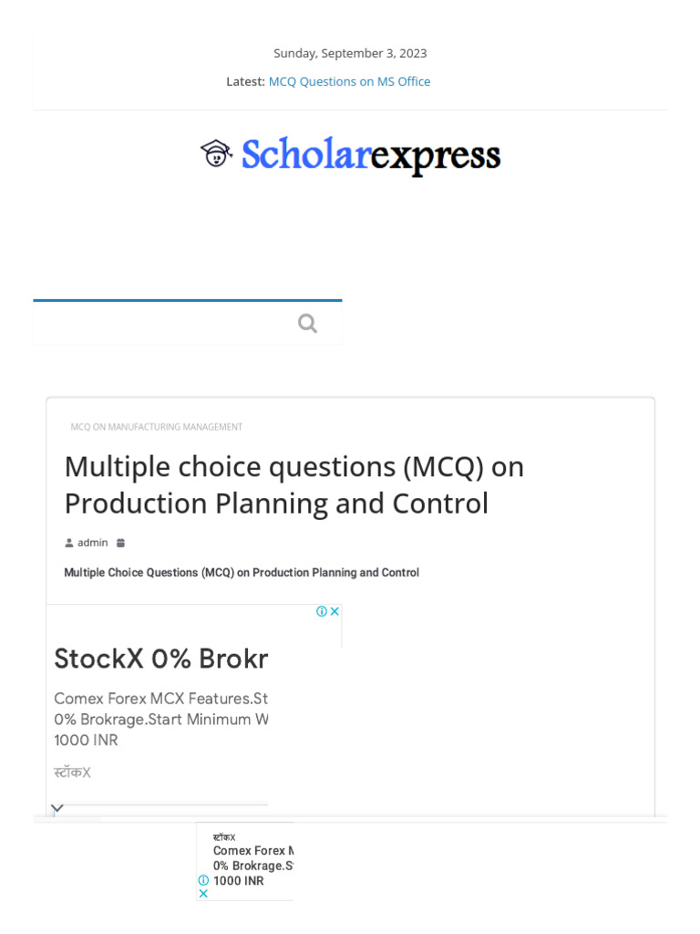 PPC MCQ 2 | PDF | Multiple Choice | Engineering