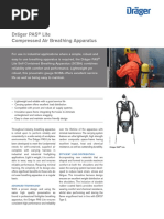 SCBA Self Contained Breathing Apparatus | PDF | Breathing | Equipment