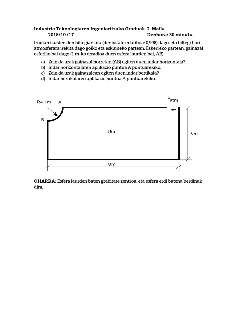 1 - Ariketa 2018 19 TEK - ING | PDF