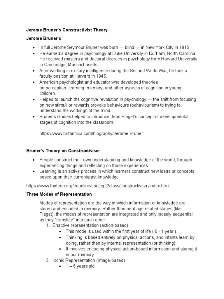 Constructivism | PDF | Constructivism (Philosophy Of Education) | Learning