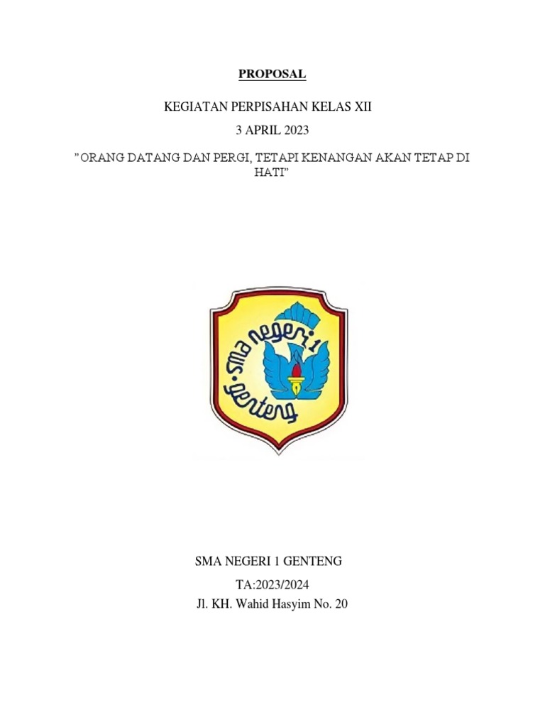 Tugas Proposal | PDF