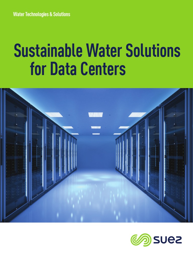 Sustainable Water Solutions for Data Centers | PDF | Reclaimed Water ...