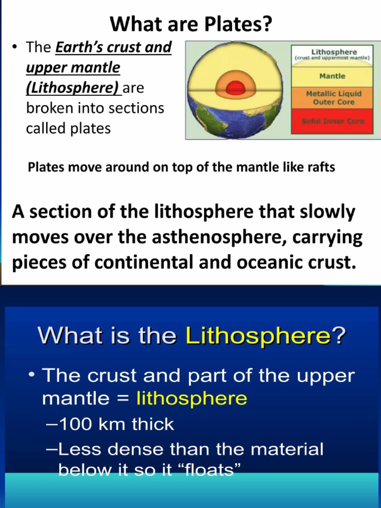Plate Tectonics Power Point | PDF