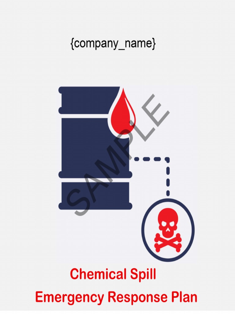 Chemical Spill Emergency Response Plan 20287-1 - SAMPLE | PDF