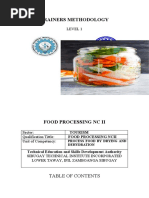 Food Processing NC II CBLM | PDF | Curing (Food Preservation) | Salt
