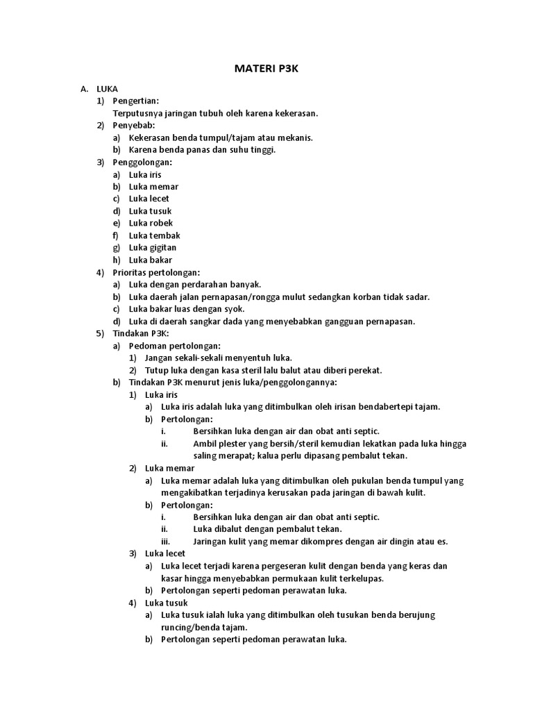Materi P3K | PDF