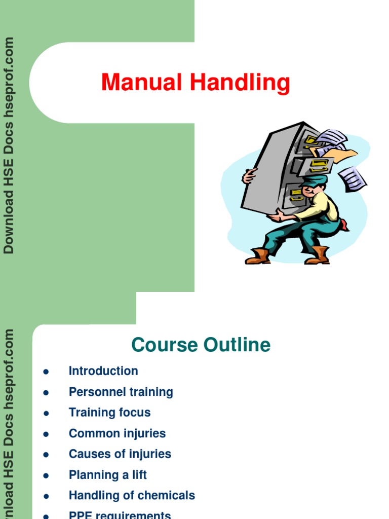 Manual Handling | PDF