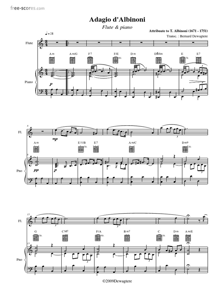 [Free-scores.com]_albinoni-tomaso-adagio-d-039-albinoni-18121 | PDF