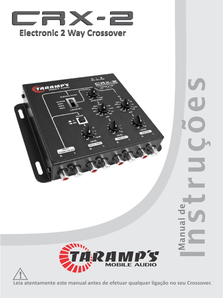 Manual Crossover CRX2 - A4 | PDF