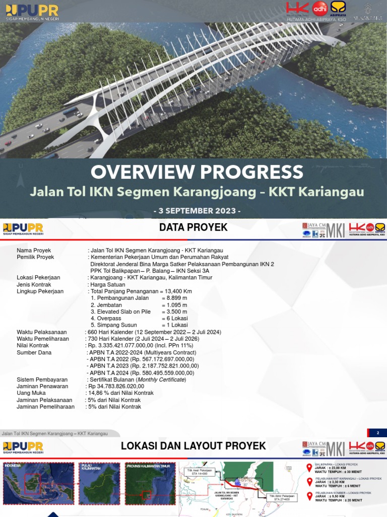 Overview Progress IKN 3A - M51 | PDF