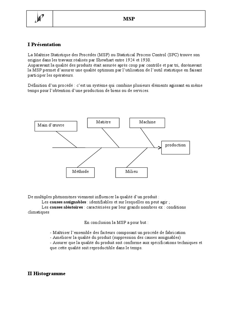 MSP 1 | PDF | Statistiques